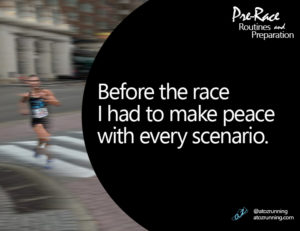 Pre-race Routines and Prep - from the AtoZrunning Blog