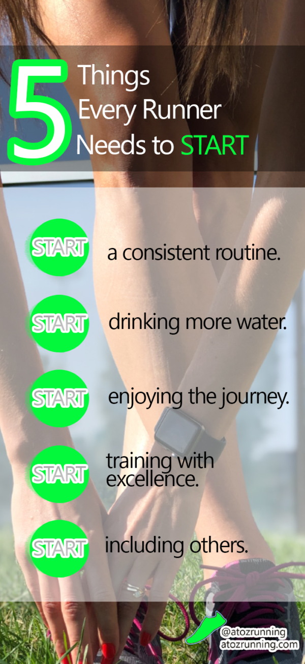 5 Things Every Runner Needs to START - AtoZrunning